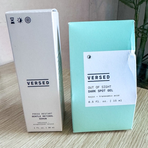 Versed | Skincare | Versed Skincare Set Retinol Serum And Dark Spot Gel ...